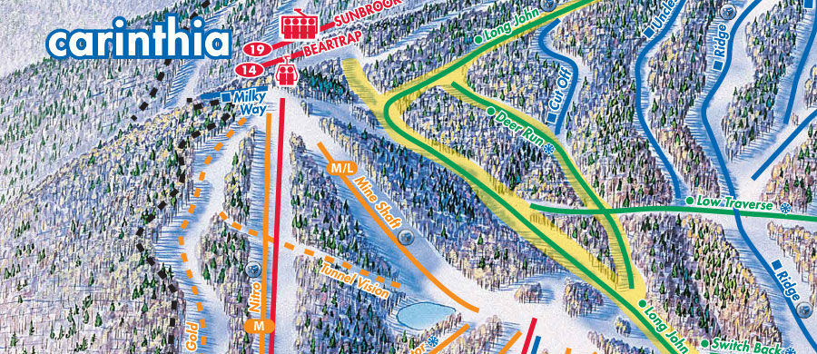 Overview of Mount Snow, Vermont - SnowPak